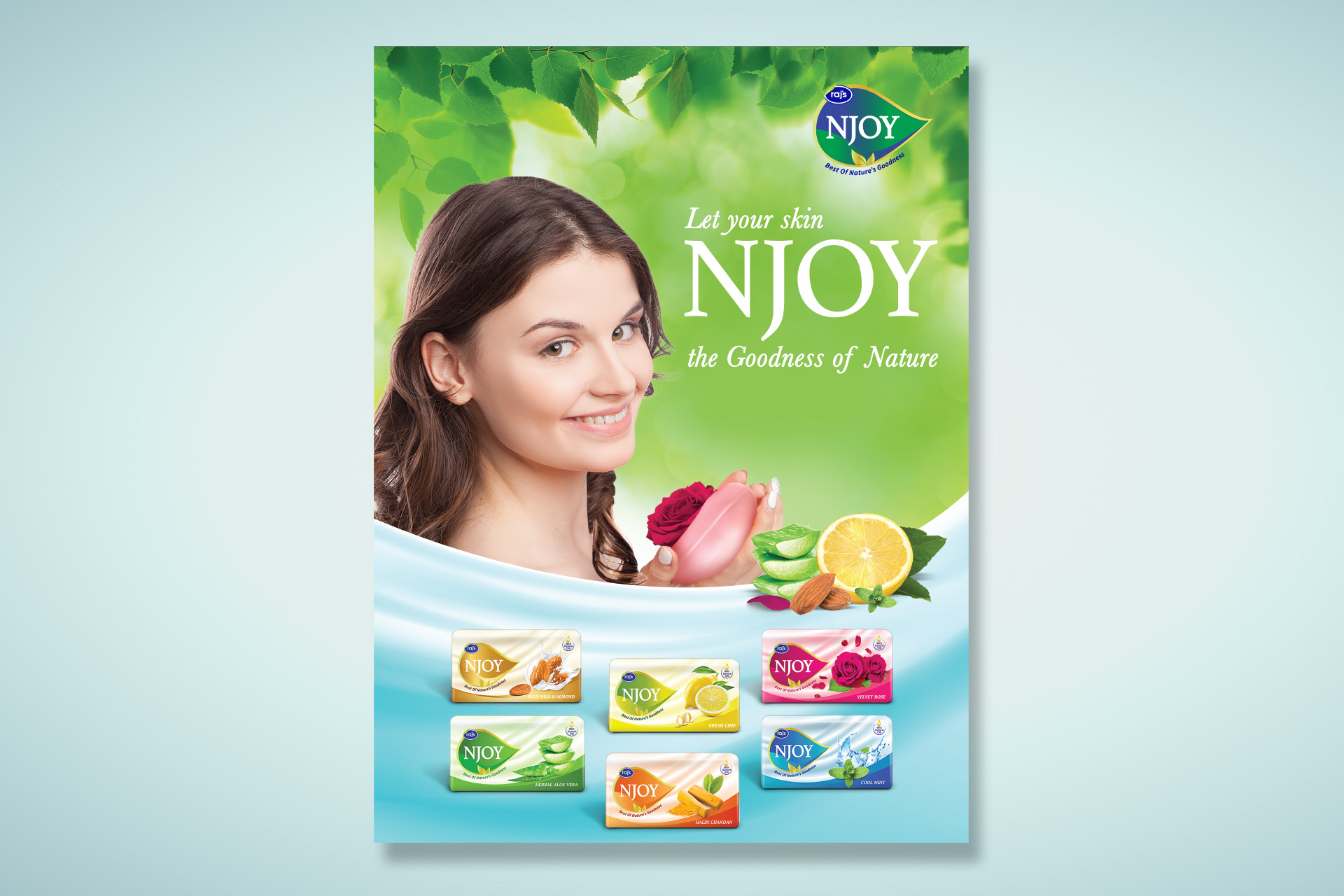 Joy Soap Logo Nature's Joy Herbal Cosmetics | Baby Soap / Sensitive